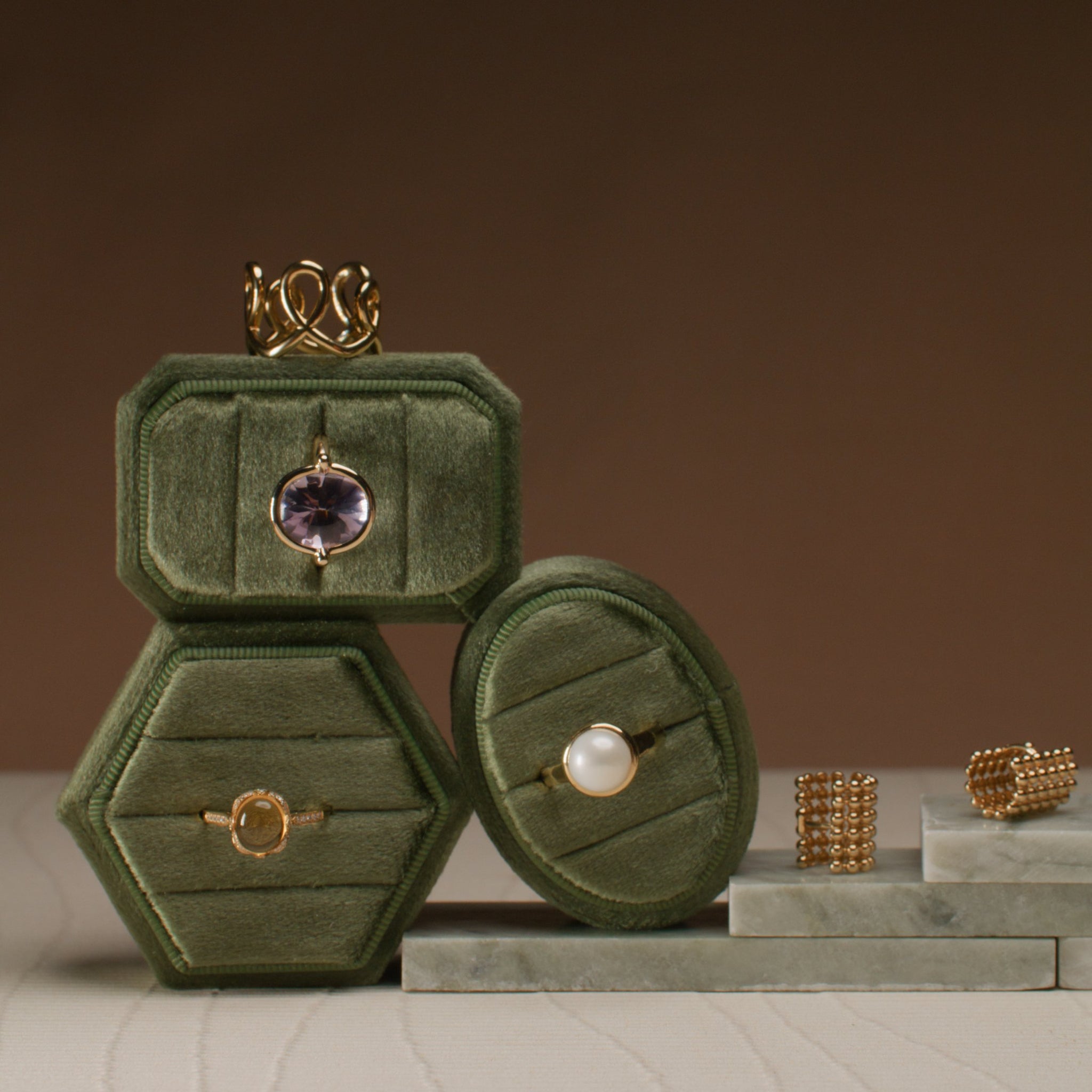 Curves Collection | Sculptural Jewelry | Vinca